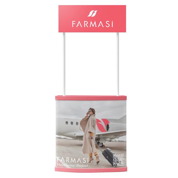 Farmasi Coral Plastik Stand-Ocak Kataloğu 3 Adet