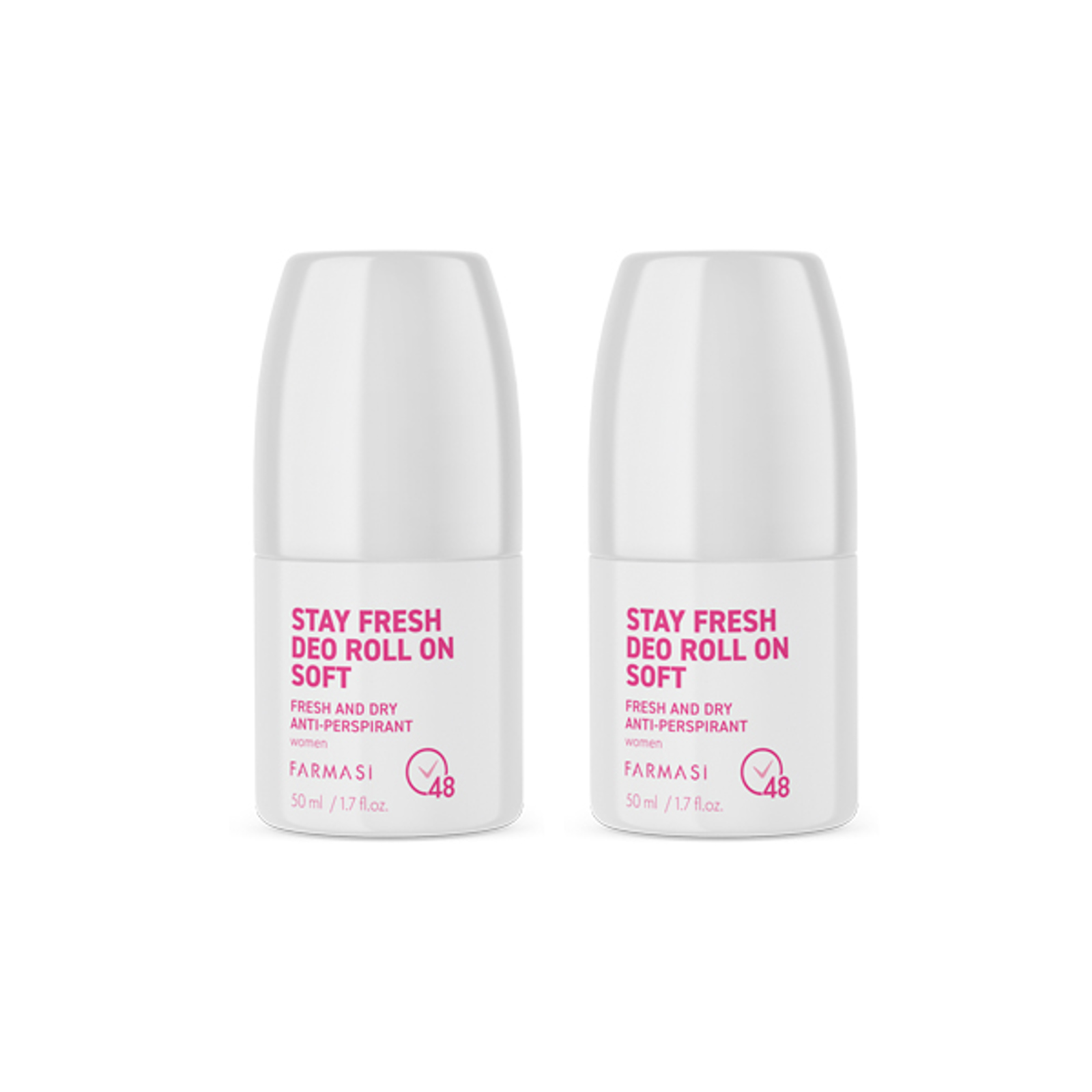 2.Li Soft Anti-Perspirant Kadın Deo Roll On 50 ml - Farmasi